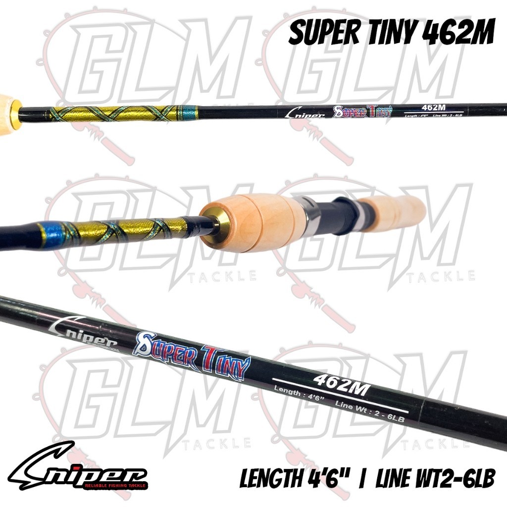 SNIPER SUPER TINY SOLID FIBER PRAWN ROD MENGAI 'UDANG 'SOTONG 'TALAPIA ...
