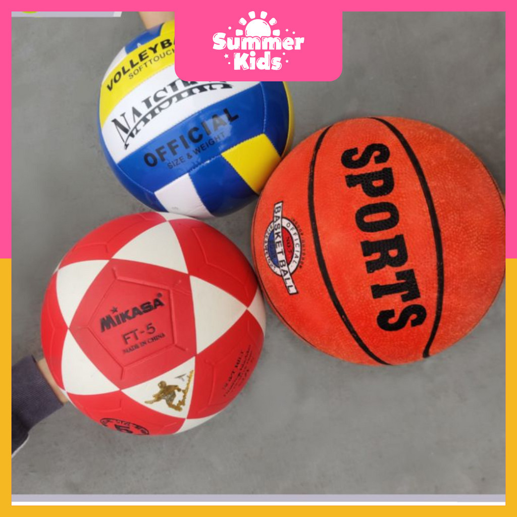Adult Football, Volleyball, Basketball Sports Ball | Shopee Malaysia