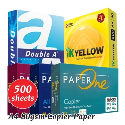 A4 80gsm Copier Paper | A4 Photostat Paper | A4 IK Yellow | A4 Double A ...
