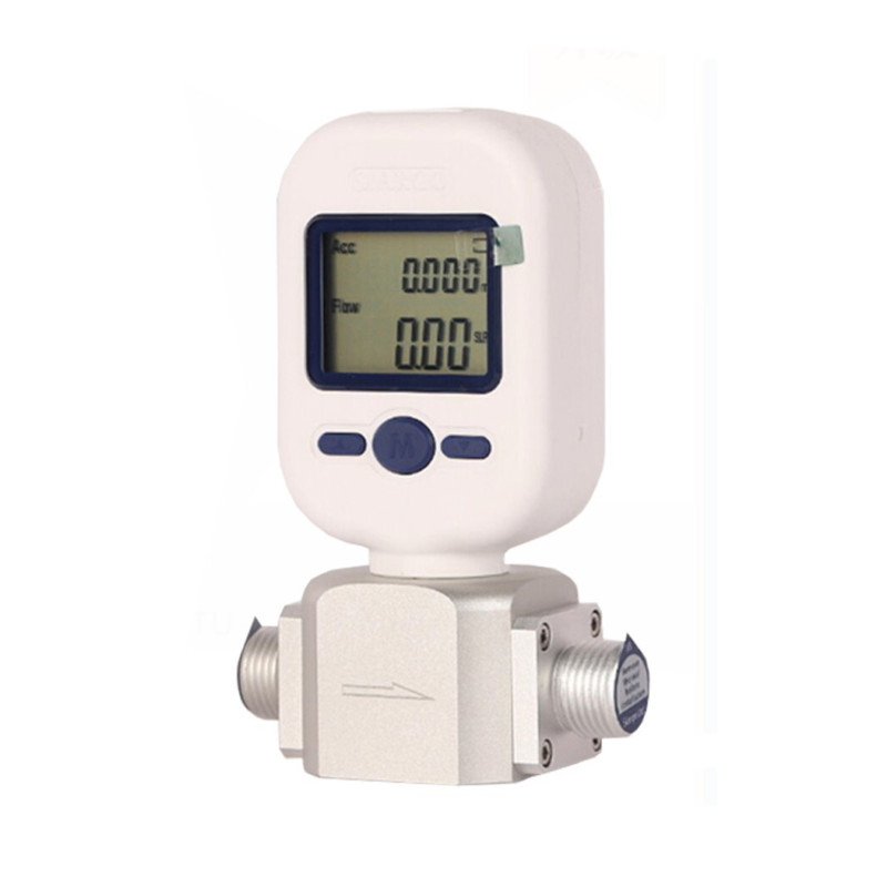 Portable Gas Flow Meter Gas Mass Air Nitrogen Oxygen Flow Rate Meter 0 ...