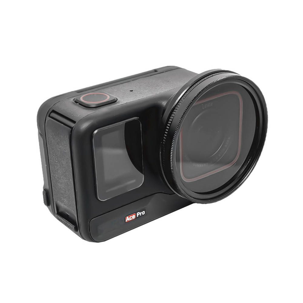 For Insta360 Ace Pro Camera, 49MM Filter Adapter Ring and UV/CPL/ND8 ...