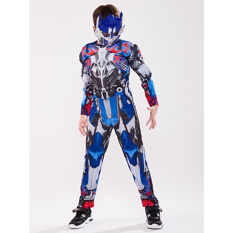 Optimus Robot Robo Cosplay Costume for Boys Robot Transformation Truck ...