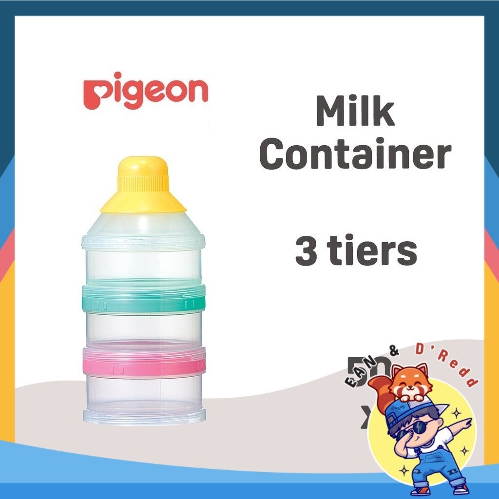 Pigeon Milk Powder Container (3 Tier) | Shopee Malaysia
