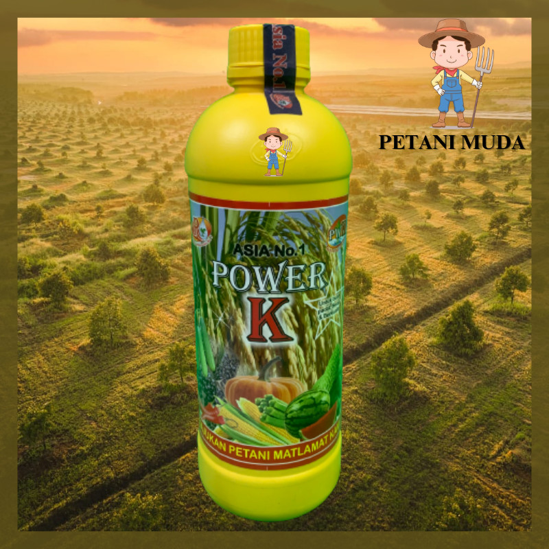 [ORIGINAL] 1L POWER K ASIA NO 1 Baja Buah/Vitamin Padi/Baja Padi/Baja ...