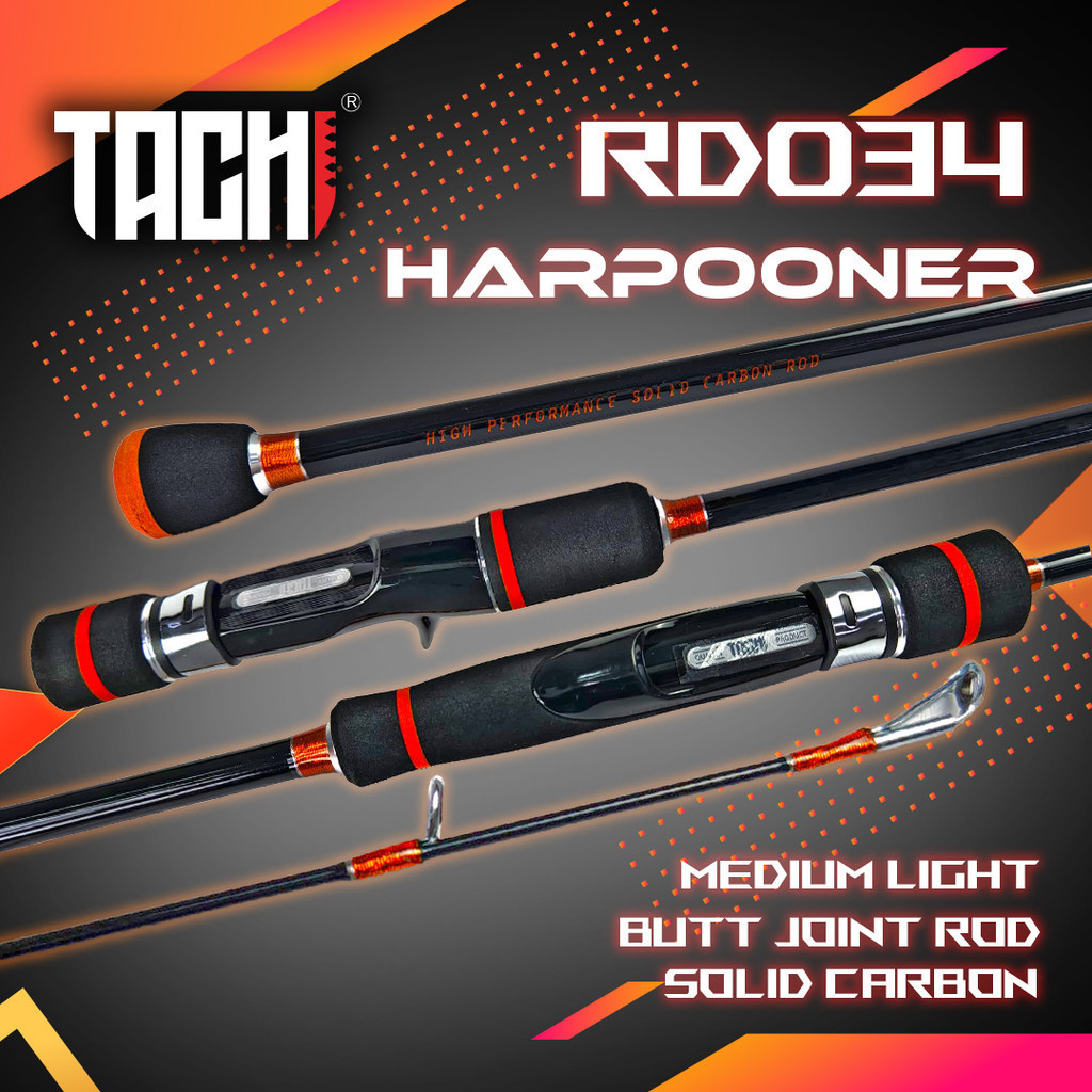 TACHI HARPOONER ROD Butt Joint ML M MH Fishing Rod Casting BC Spinning ...