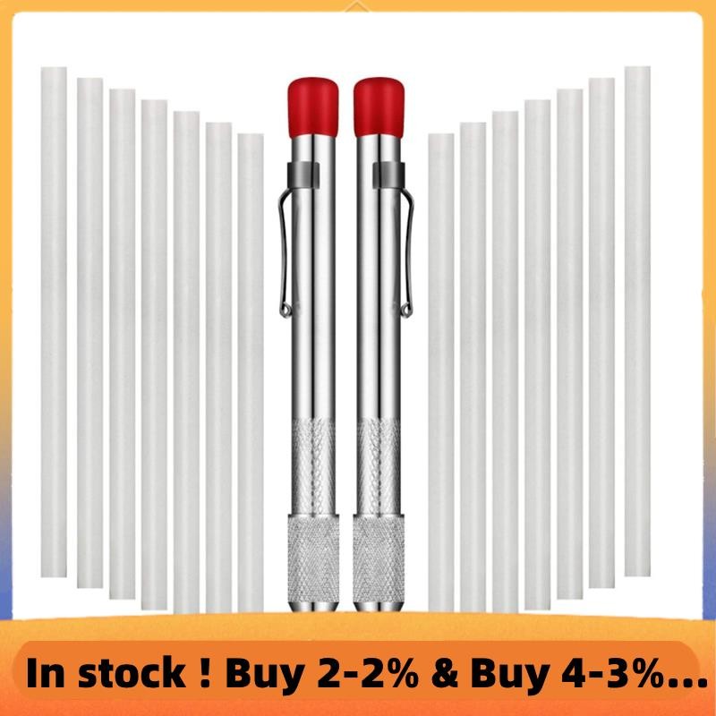 2 Pieces Soapstone Holders Round Soapstone Marker Soapstone Pen with 14 ...