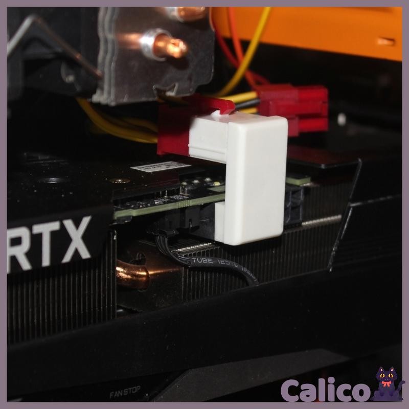 Cali 180 Degree Angle U Turn Connector 6P 8Pin Adapter for Desktop ...