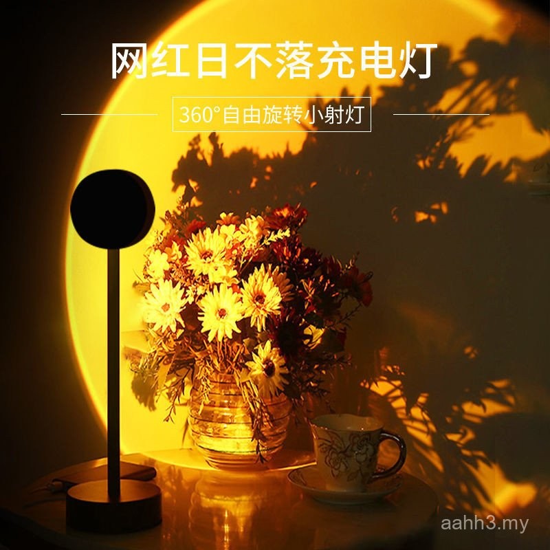 Retro Bar Table Lamp Rechargeable Outdoor Dining Table Lamp Desktop ...