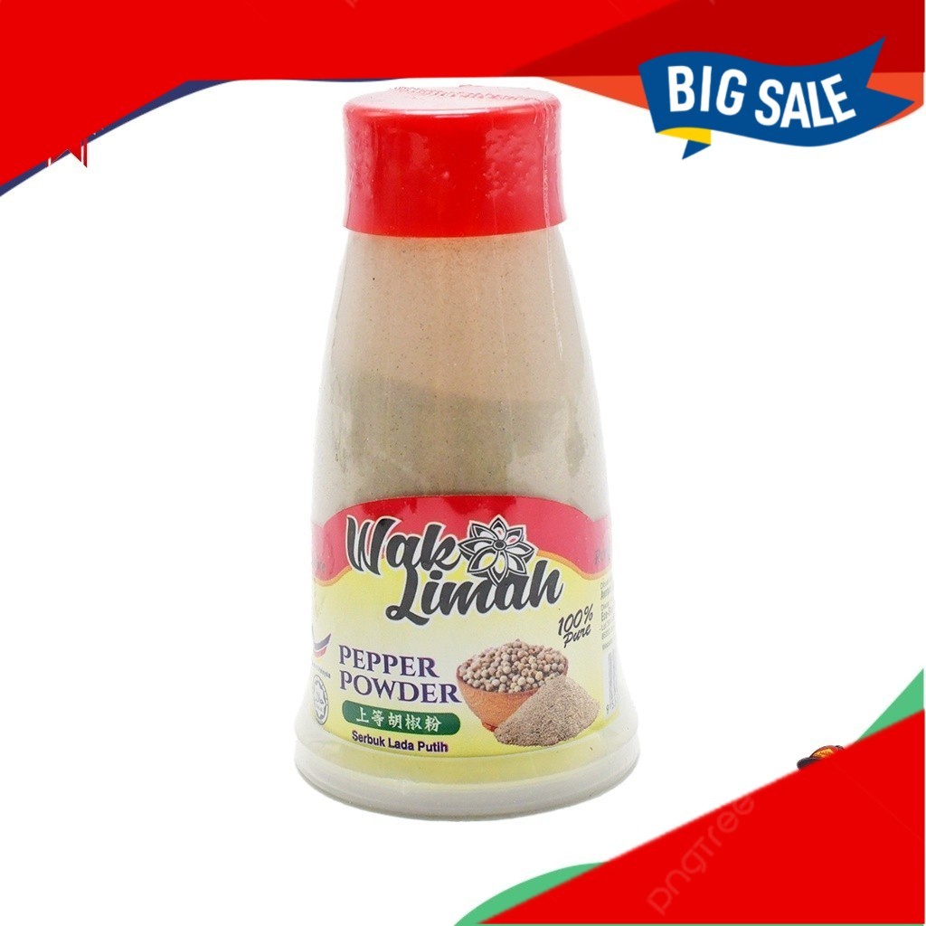 HALAL, Serbuk Lada Putih, White Pepper Powder 25g | Shopee Malaysia