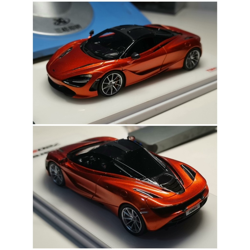 1/43 TSM McLaren 720s Volcanic Orange Release Color Rare Models You Can ...