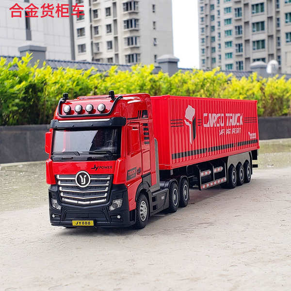 lori mainan besar mainan kanak kanak 1:50 trak kejuruteraan aloi, trak ...