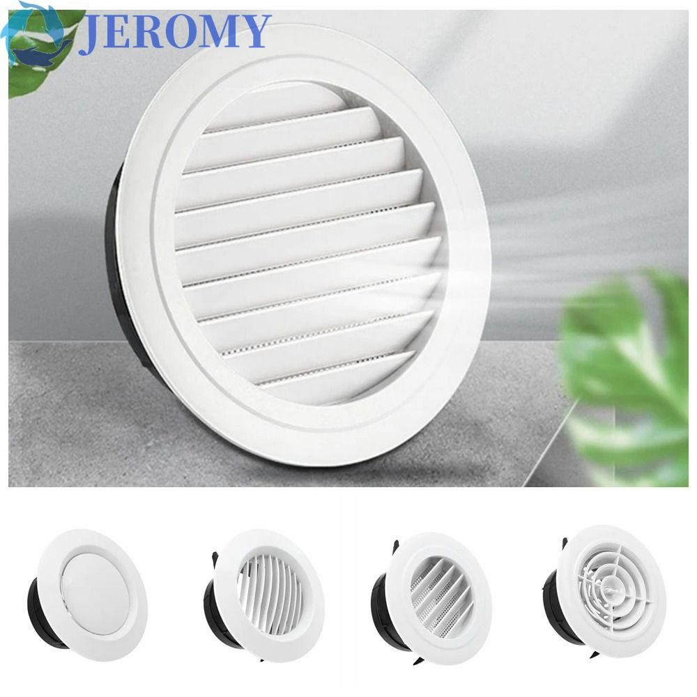JEROMY Round Air Vent Extract Valve, 75-200mm Adjustable Air Vent ...