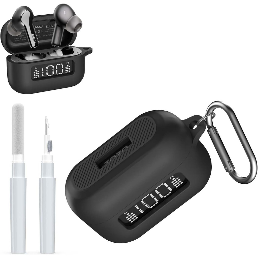 For TOZ0 NC3 Earbuds(2024) Case Cover with Cleaner kit, Silicone ...