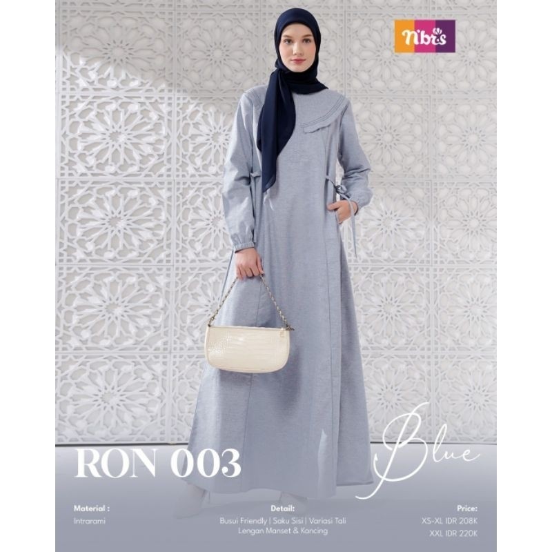 Nibras nbrs Ron 003 brand Gamis shirt | Shopee Malaysia