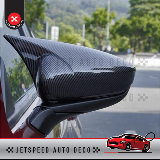 Mazda 3 (2020-2024) Carbon Fiber M4 Style Side Mirror Cover | Shopee ...