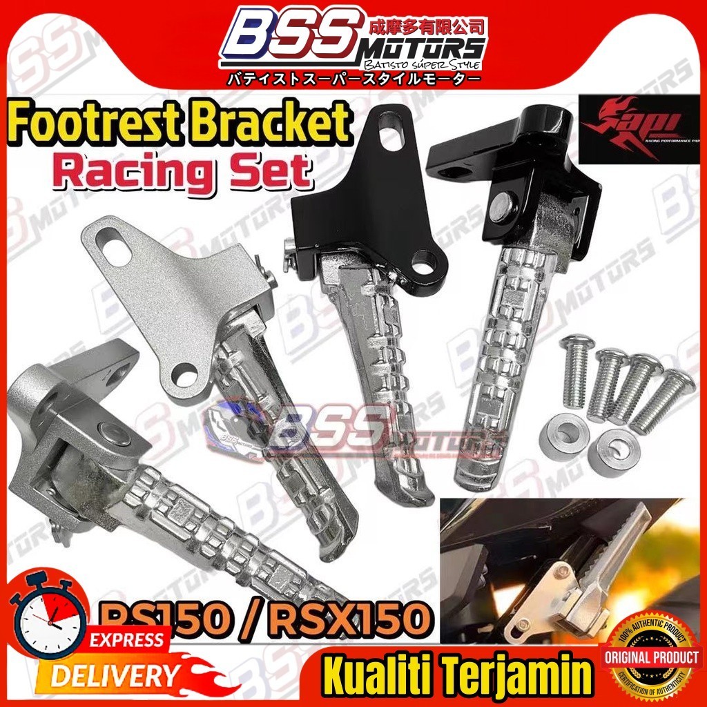 RS150 Rear Footrest Racing Bracket Racing Footrest RS150 RSX150 API ...