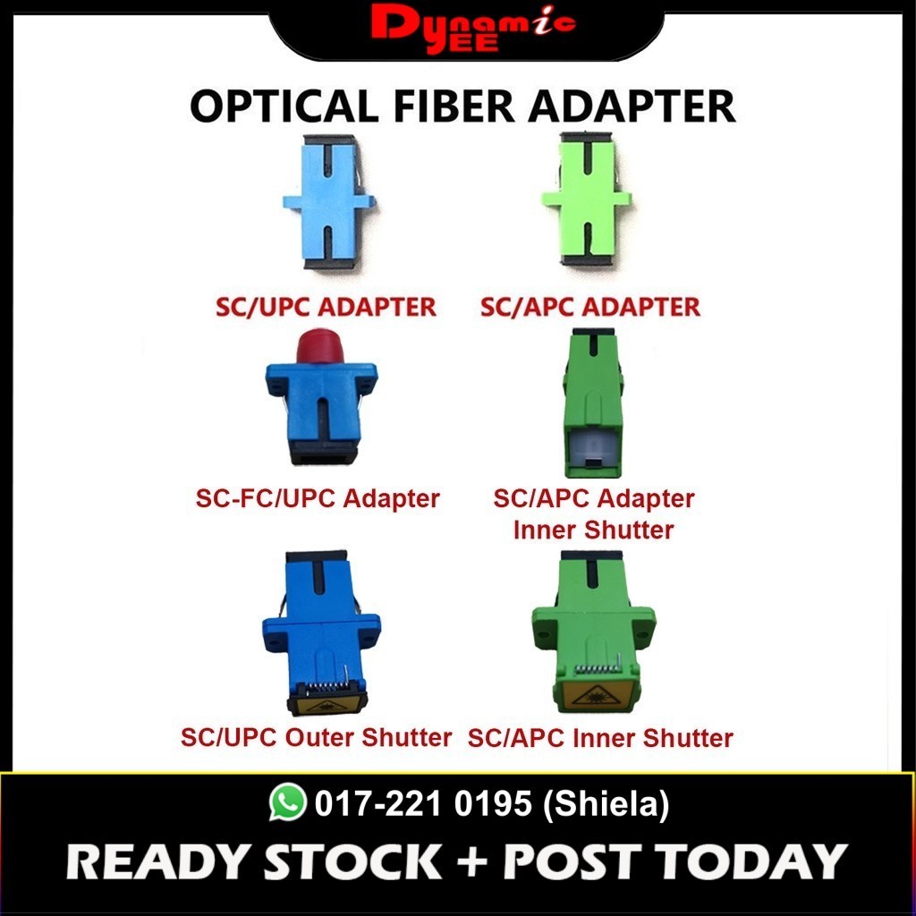 Telecommunication grade optical fiber optic adapter jointer single mode ...