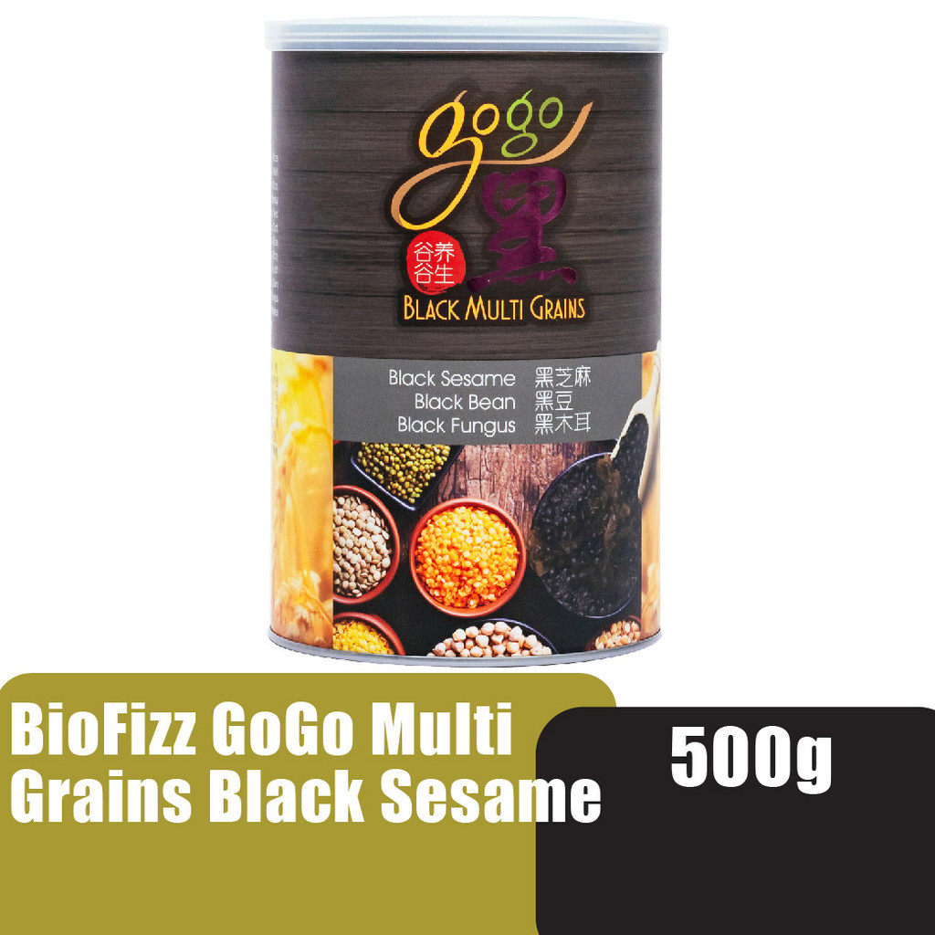 BIOFIZZ Gogo Multigrain 500g Black Sesame Grains Meal Replacement Grain ...