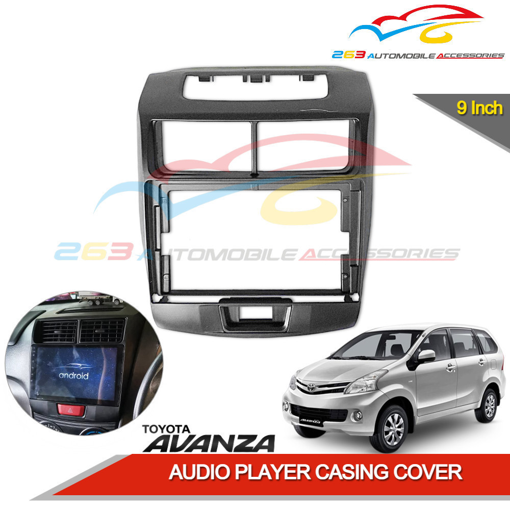 TOYOTA AVANZA 2012-2018 DASHBOARD AUDIO HOUSING COVER ANDROID PLAYER ...