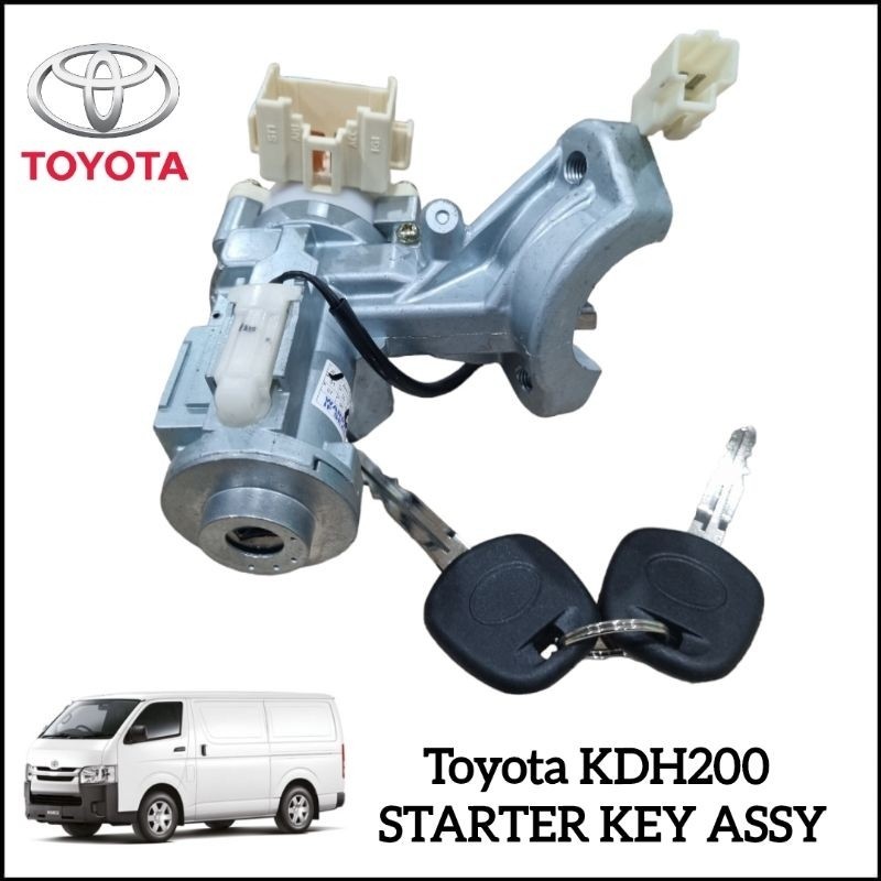 TOYOTA KDH 200 STARTER KEY SET ASSY | Shopee Malaysia