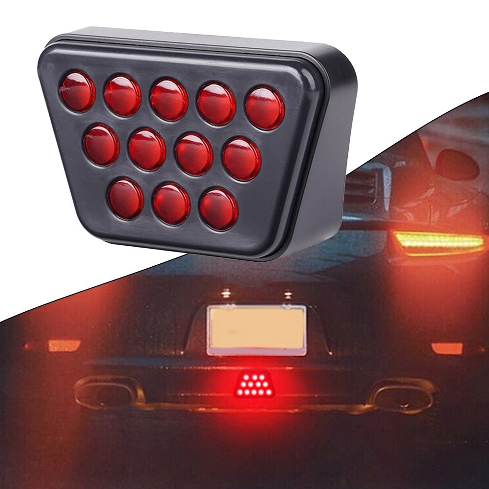 [BSL] F1 Style LED Red 3rd Third Rear Tail Brake Stop Strobe Light Fog ...