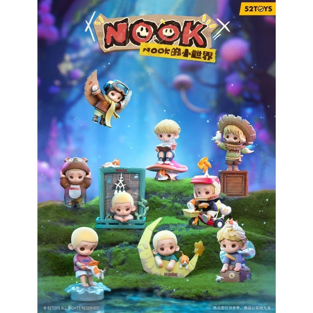 Choose Your Body 52TOYS Nook Little World series Check Card Not ...