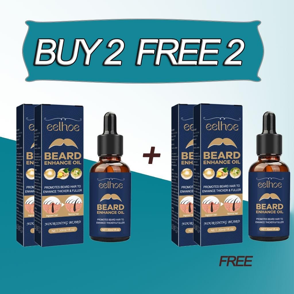 Buy 2 Free 2 Eelhoe Beard Growth Enhancerbeard Oil For Men Hair Facial