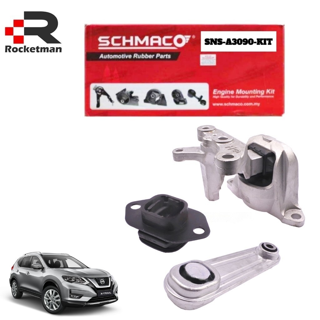 SCHMACO ENGINE MOUNTING SET NISSAN XTRAIL T32 2.0 (SNS-A3090-KIT ...
