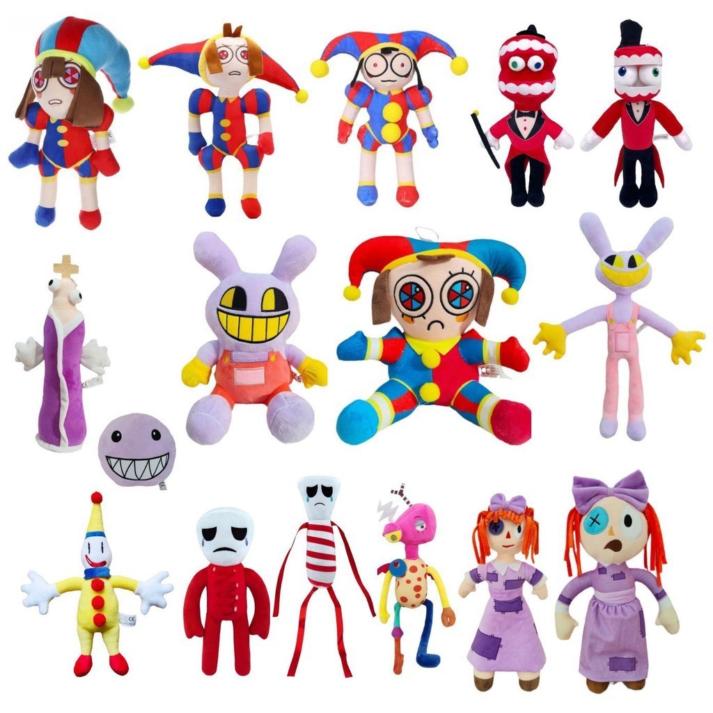 30cm The Amazing Plush Digital Toy Circus Animation Christmas CIRCUS ...