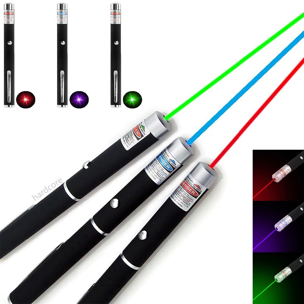 High power Laser Pointer Sight Focus Lazer pen burn beam 5mW school ...