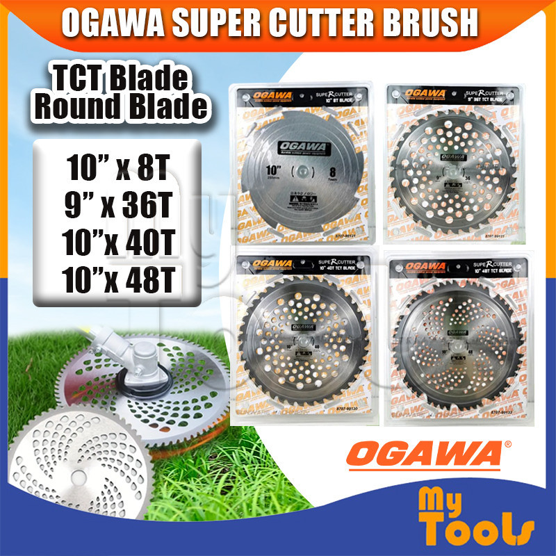 M.Machinery OGAWA 8T 36T 40T 48T Super Cutter Brush Cutter Metal Blade ...