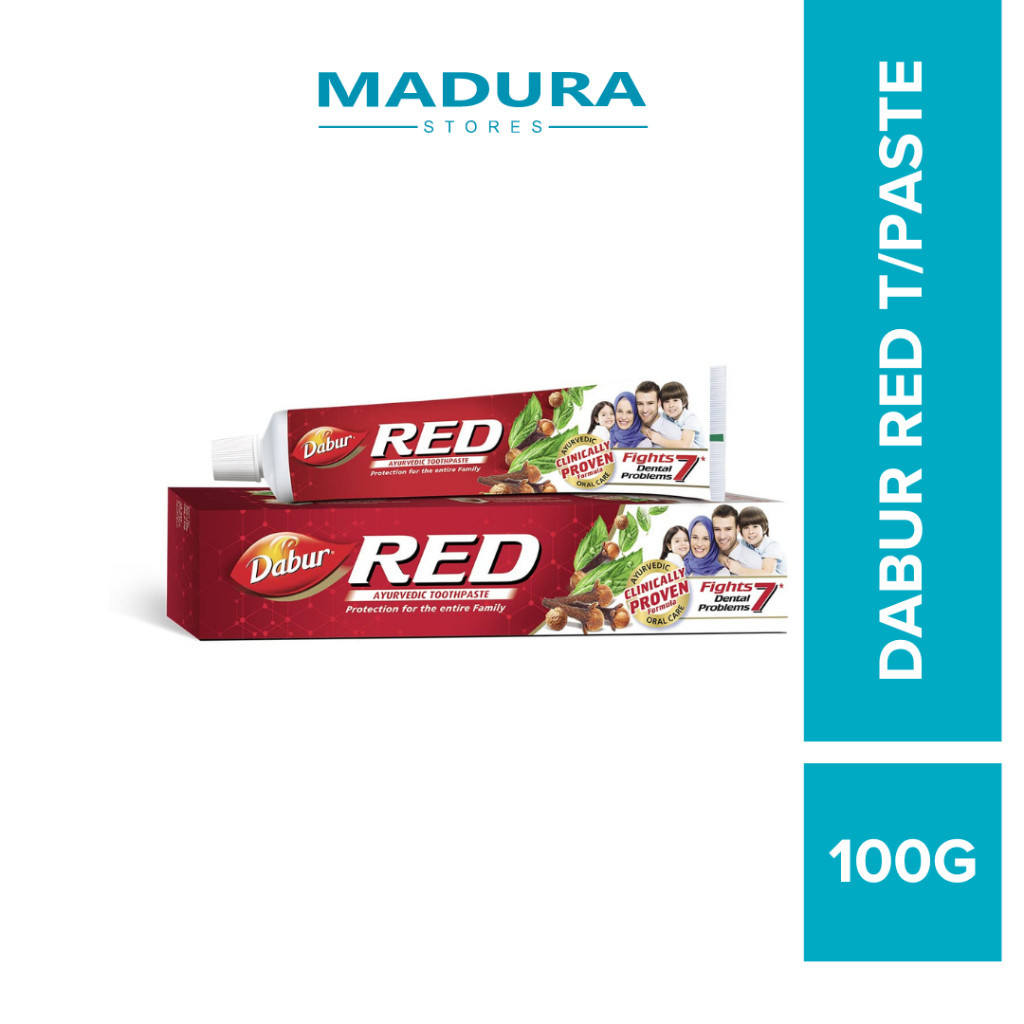 Dabur Red Ayurvedic Toothpaste 100g | Shopee Malaysia
