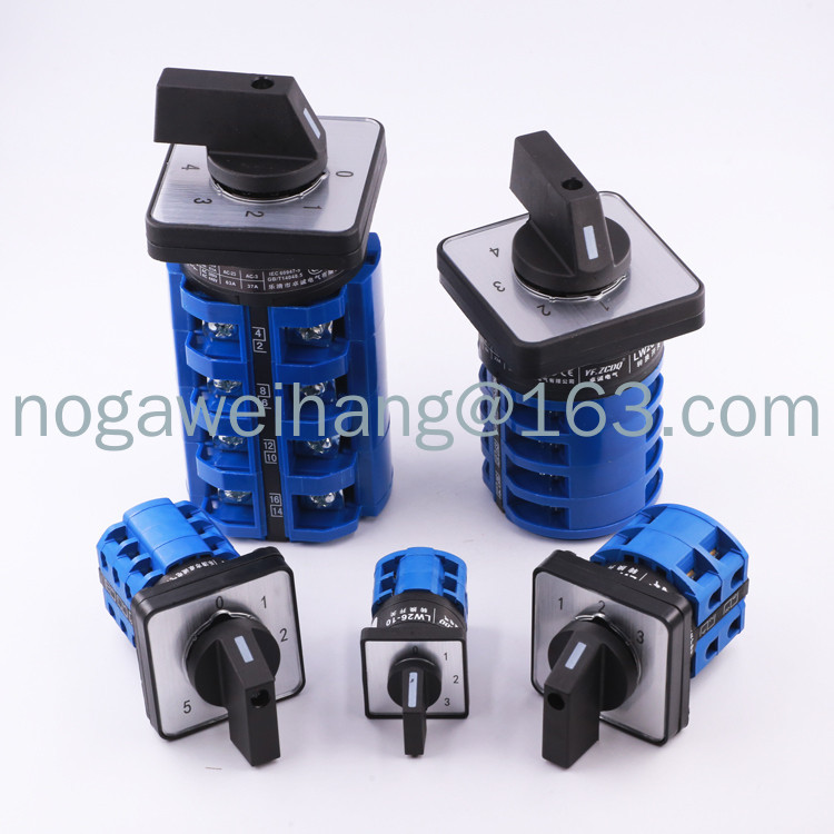 LW26-20 Multi-gear rotary switch, three-gear four-gear five-gear ...