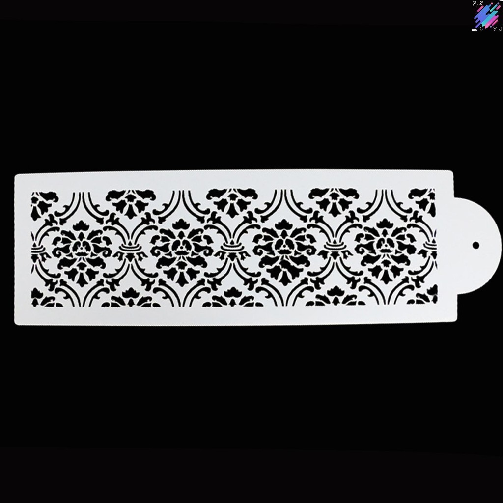 Cake Stencils Baking Templates Fondant Cake Mesh Stencil Stamps ...