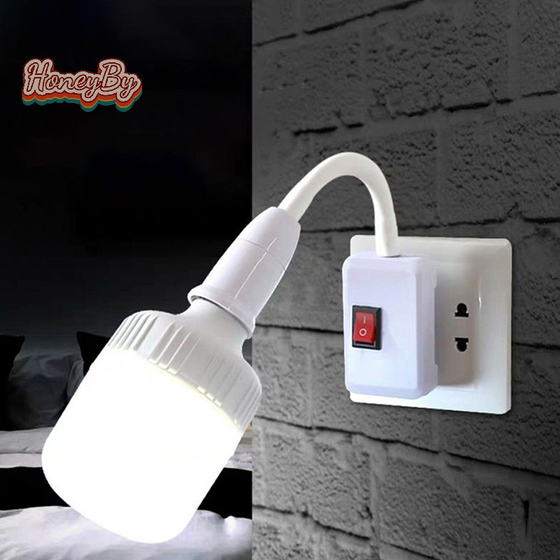 honeybird Dailyhome Plug in Flexible Wall Light Socket Adapter E27 Lamp ...