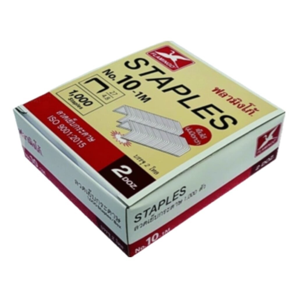 Flamingo Staples 10-1M Wire Size 9x5mm Alloy (Pack Of 24 Boxes ...