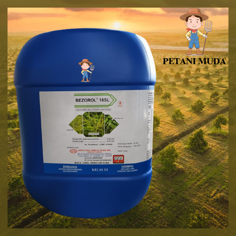 [ORIGINAL] 20L BEZOROL 18SL ACM(sama Basta 15, Boxter, Kenbast 15 ...