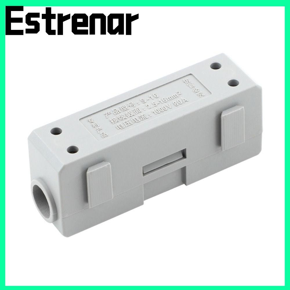 ESTRENAR Quick Terminal Block, High Power Conductor Brass High Power ...
