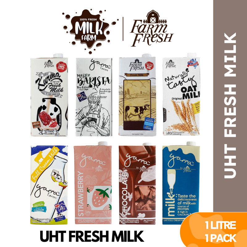 Milk Farm | Farm Fresh UHT Fresh Milk 1000ml x 1pack | Shopee Malaysia