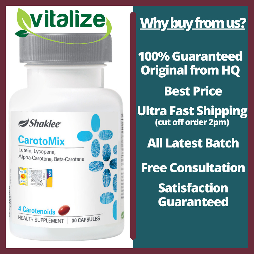 (Exp: July 2026) CarotoMix New CarotoMax 30 Capsules [100% ORIGINAL ...