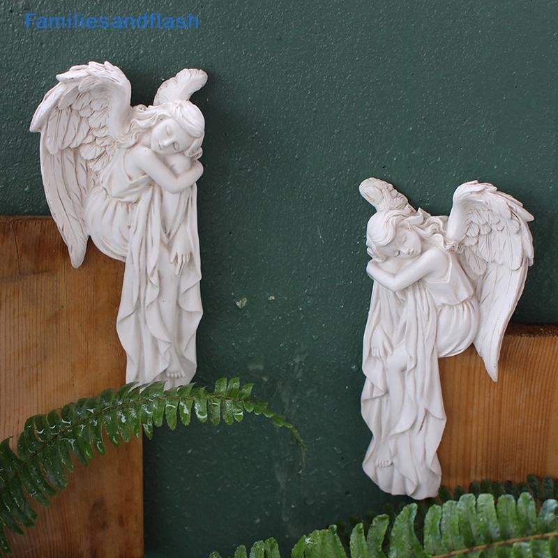 Familiesandflash> 1 Piece Of Resin Crafts For Left And Right Angel Door ...
