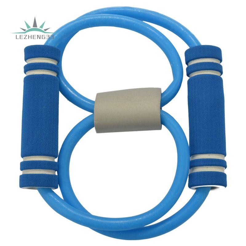 8-Shaped Rally Yoga Gel Fitness Resistance 8 Word Chest Dilator Rope ...