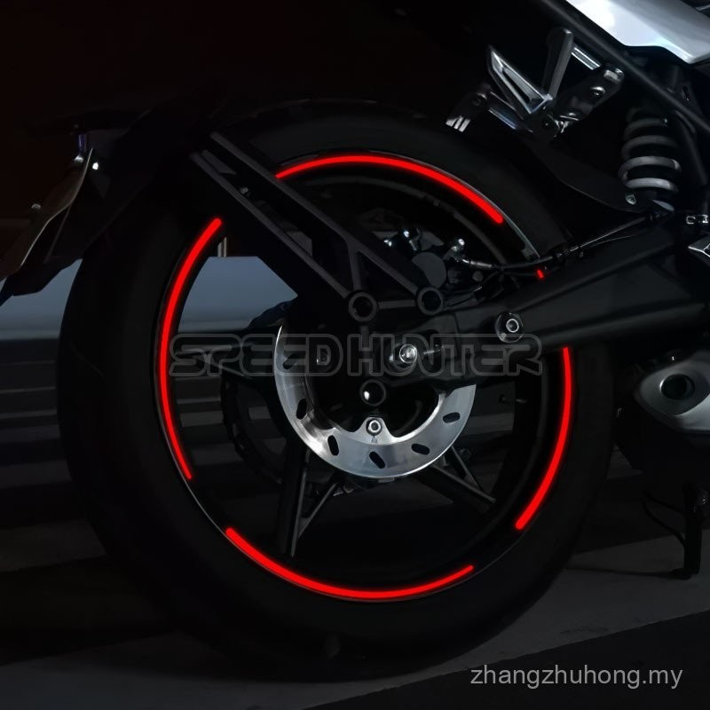 Benda Benda Golden Gila 300 Reflective Wheel Sticker | Shopee Malaysia