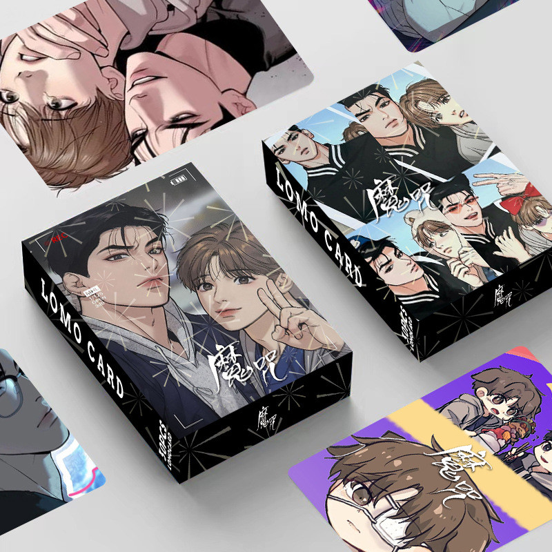Spell Double-Sided 30 Photocards LOMO Cards Korean Comics Peripheral ...