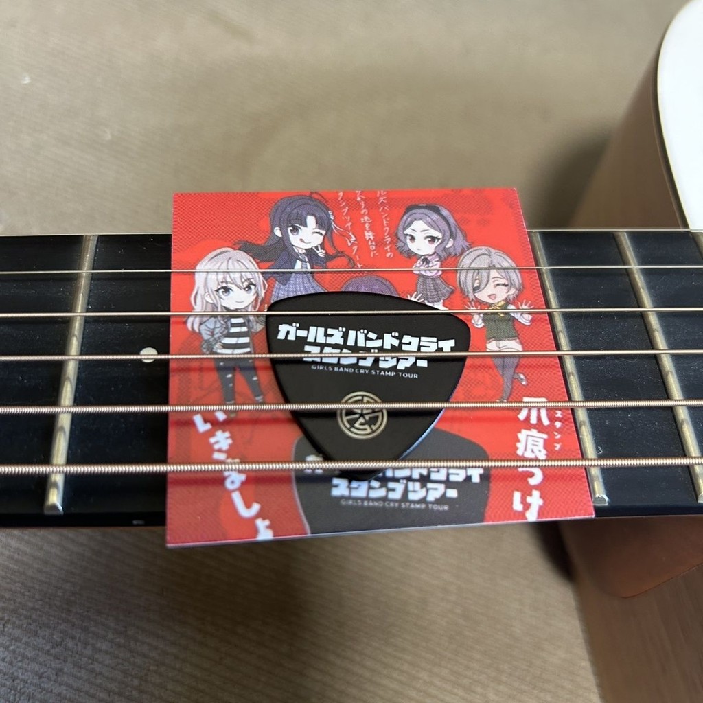 Girls Girls Band Cry Guitar Picks Crying Girls Band Boudoir Anime Games ...