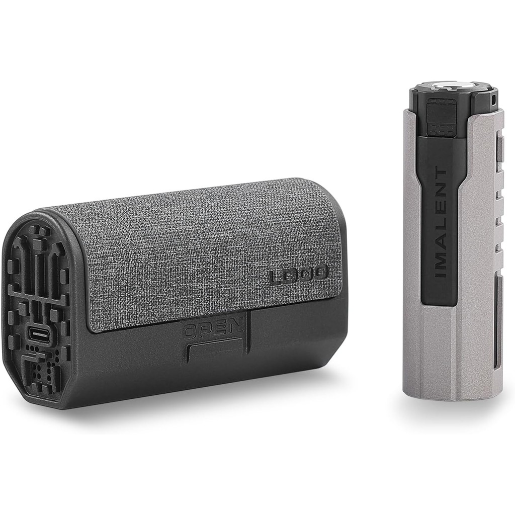 IMALENT LD35 EDC Flashlights 1200 Lumens with Type-C Charging Box, Powered by Rechargeable ...