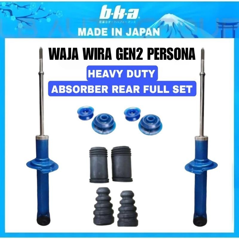 HEAVY DUTY BKA JAPAN PROTON WAJA GEN2 PERSONA ABSORBER REAR PERFORMAX ...