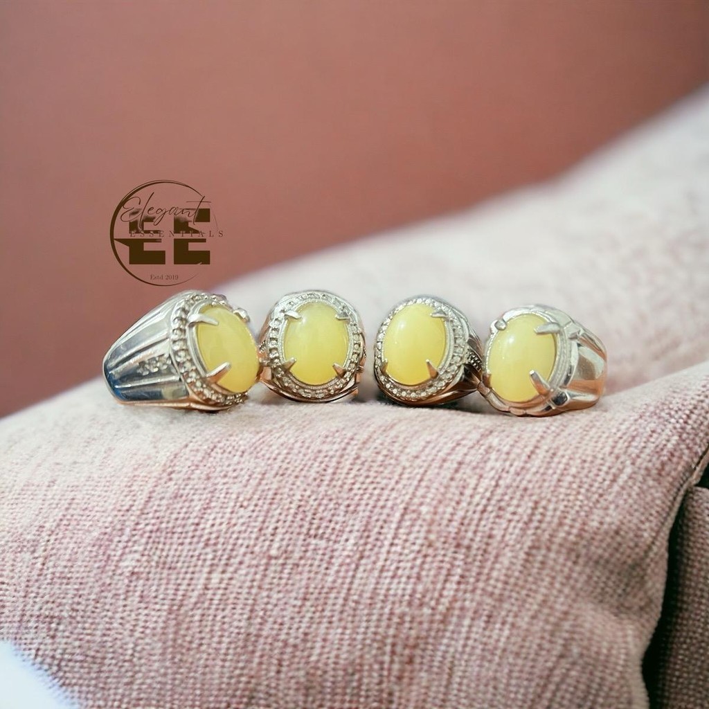 Cincin Zam Zam Bengkai ikat alpaka Semua saiz Kualiti terbaik dengan ...