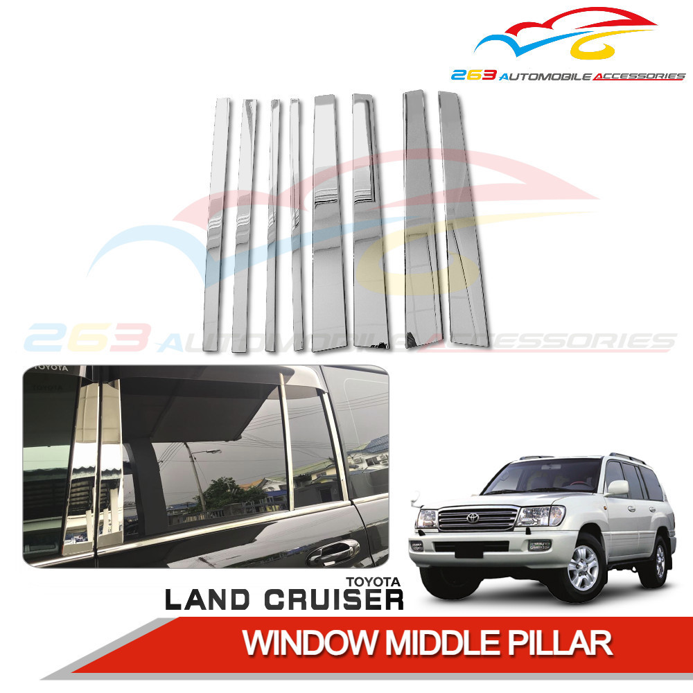 TOYOTA LAND CRUISER NINJA KING FJ100 FJ 100 DOOR WINDOW MIDDLE PILLAR ...