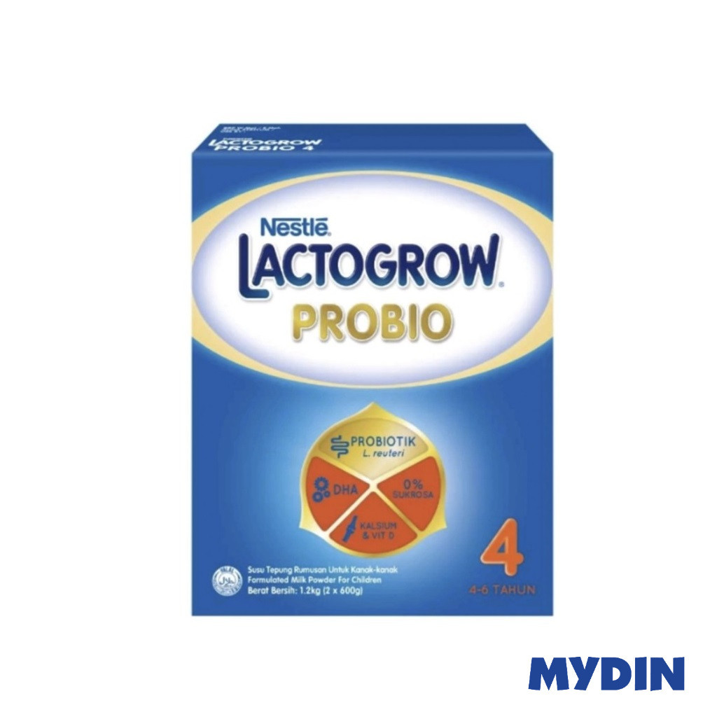 Nestle Lactogrow Probio 4 Milk Powder (1.2kg) | Shopee Malaysia